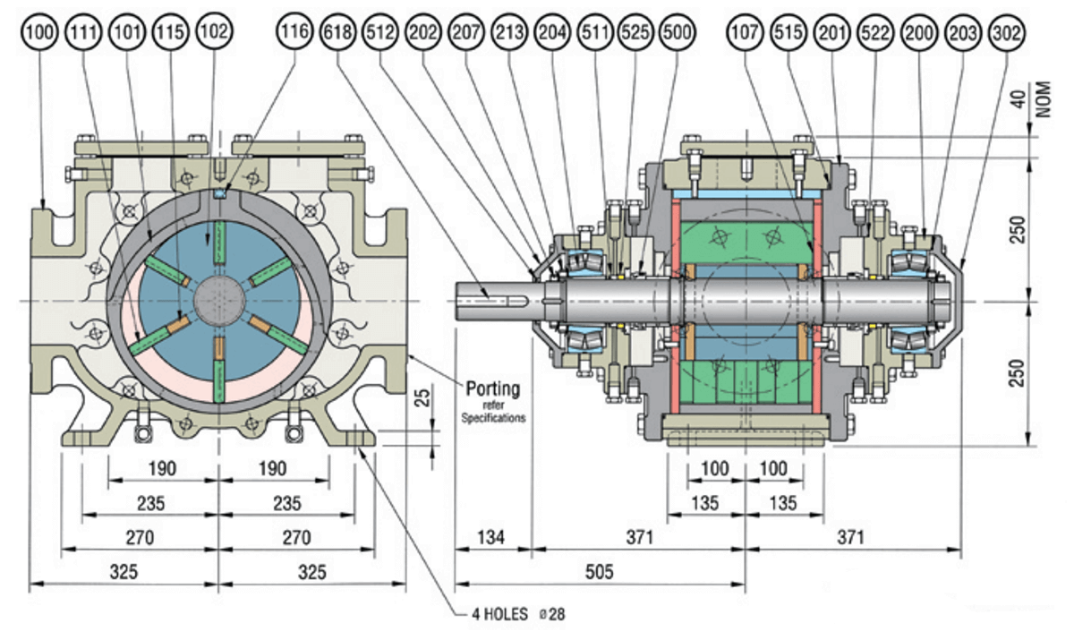 V6000 Sliding Vane Pump | Ebsray