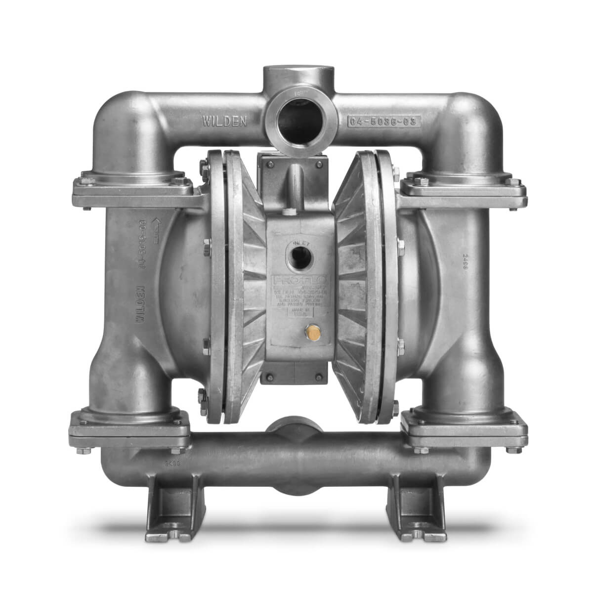 38 mm (1-1/2 in.) Pro-Flo SHIFT Bolted Metal AODD Pump (PS420/PS430 ...